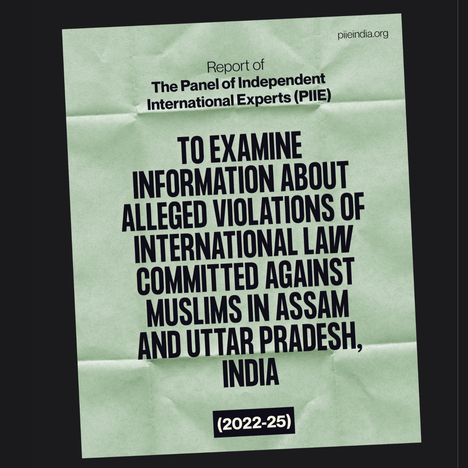 2026 report – Panel of Independent International Experts